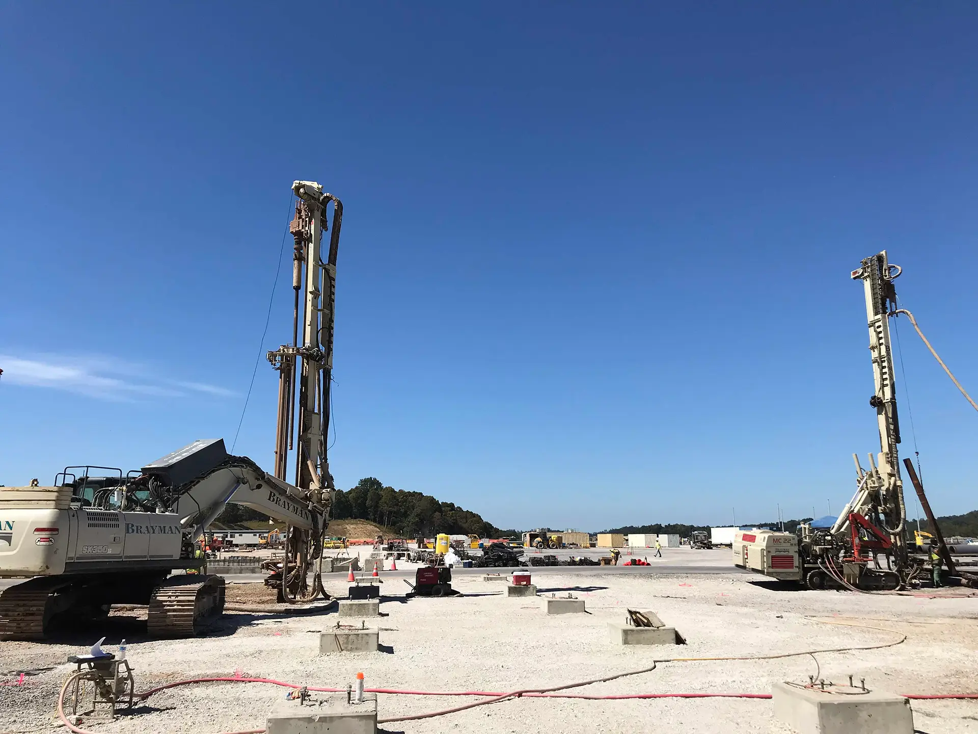 Smithburg Micropiles | Brayman Construction